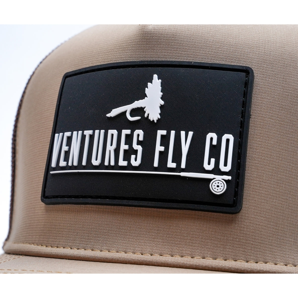 VFC Classic Hat - Khaki/Brown – Ventures Fly Co